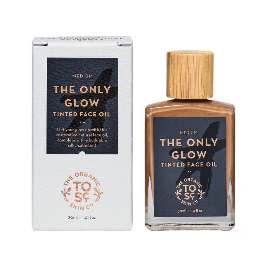 The Organic Skin Co Org Tinted Face Oil Only Glow Medium 30ml — Health ...