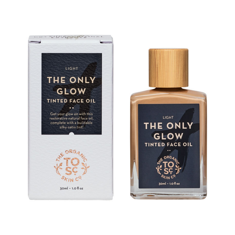 The Organic Skin Co Org Tinted Face Oil Only Glow Light 30ml — Health Freek