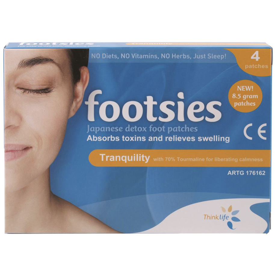Thinklife Footsies Foot Patch Tranquility Patches X 4 Pack — Health Freek