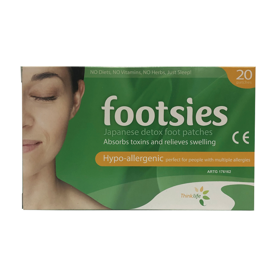 Thinklife Footsies Foot Patch Hypo-allergenic Patches X 2 Pk — Health Freek