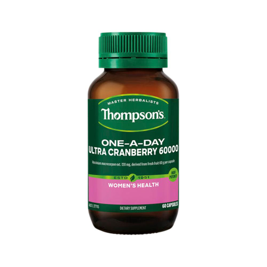 Ultra Cranberry Cap 60 000iu Thompsons One-a-day — Health Freek