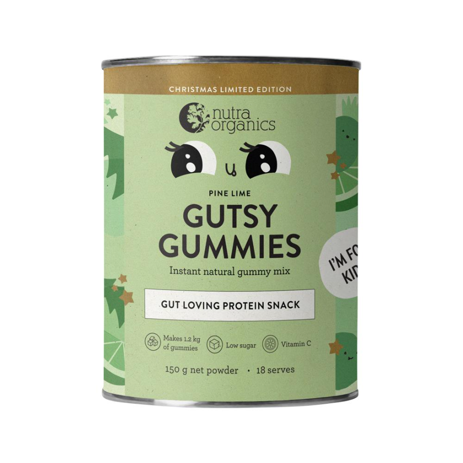Nutra Org -Kids- Gutsy Gummies Pine Lime 150g — Health Freek