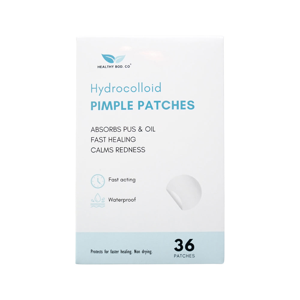 Healthy Bod Hydrocolloid Pimple Patches X 36 Patches — Health Freek