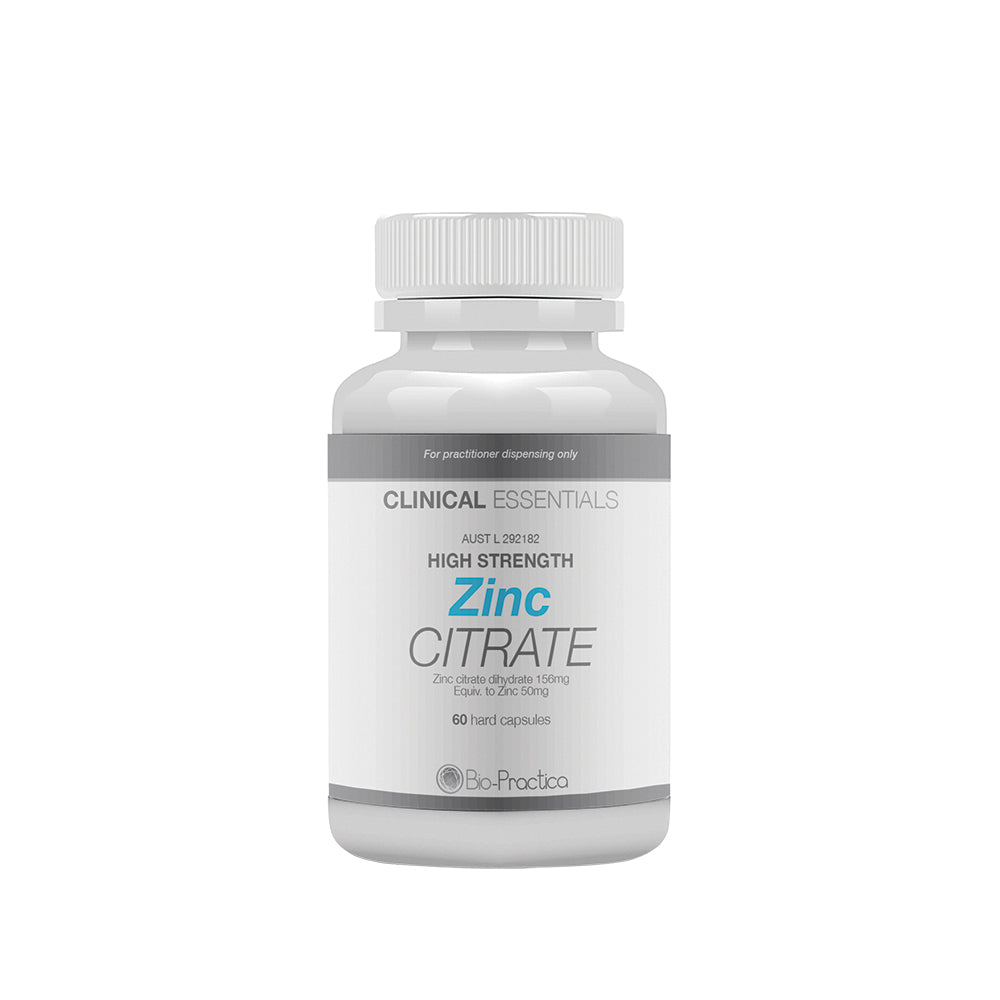 BioPractica Clinical Essentials Zinc Citrate 60c — Health Freek
