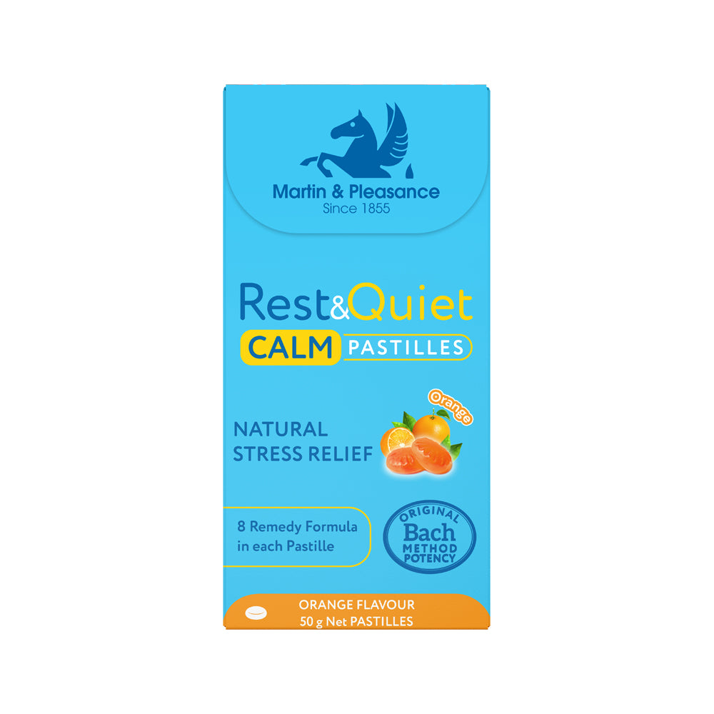 Martin Pleasance Rest & Quiet Calm Pastilles Orange 50g — Health Freek