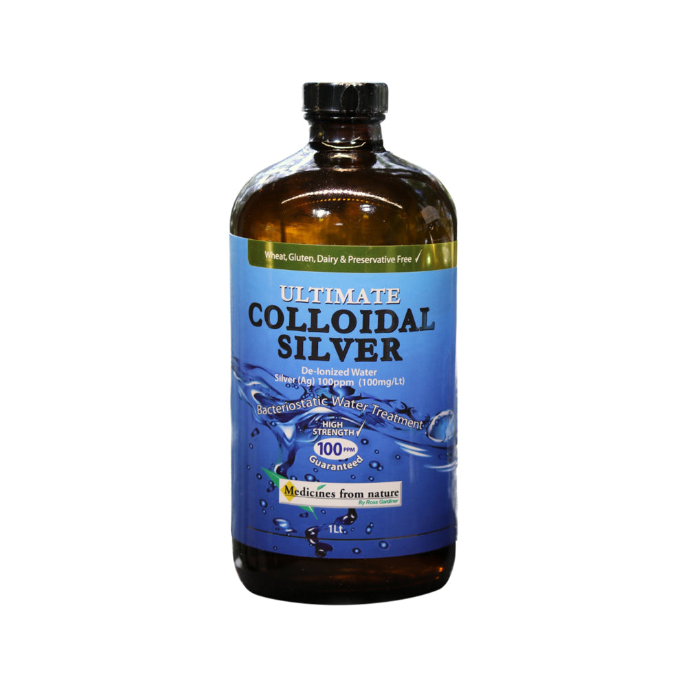Medicines From Nature Ultimate Colloidal Silver 100ppm 1l — Health Freek
