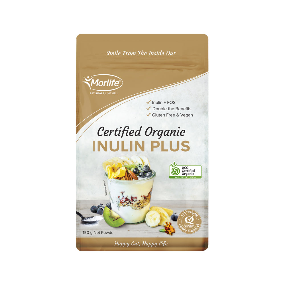Morlife Organic Inulin Plus Powder 150g — Health Freek