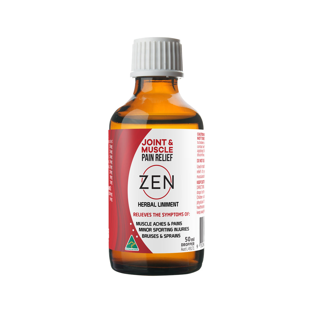Zen Herbal Liniment -J And M Pain Relief- Dropper 50ml — Health Freek